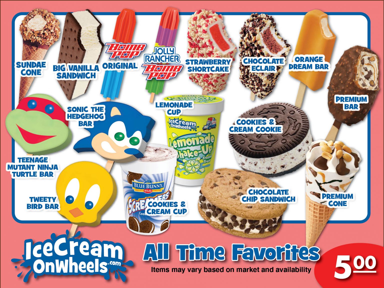 Ice Cream Truck for Events - Chicago, Atlanta, Charlotte, Houston ...